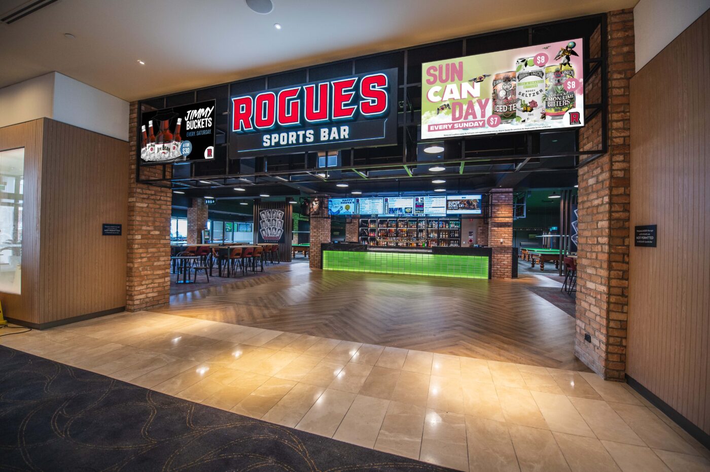 About - Rogues Sports Bar